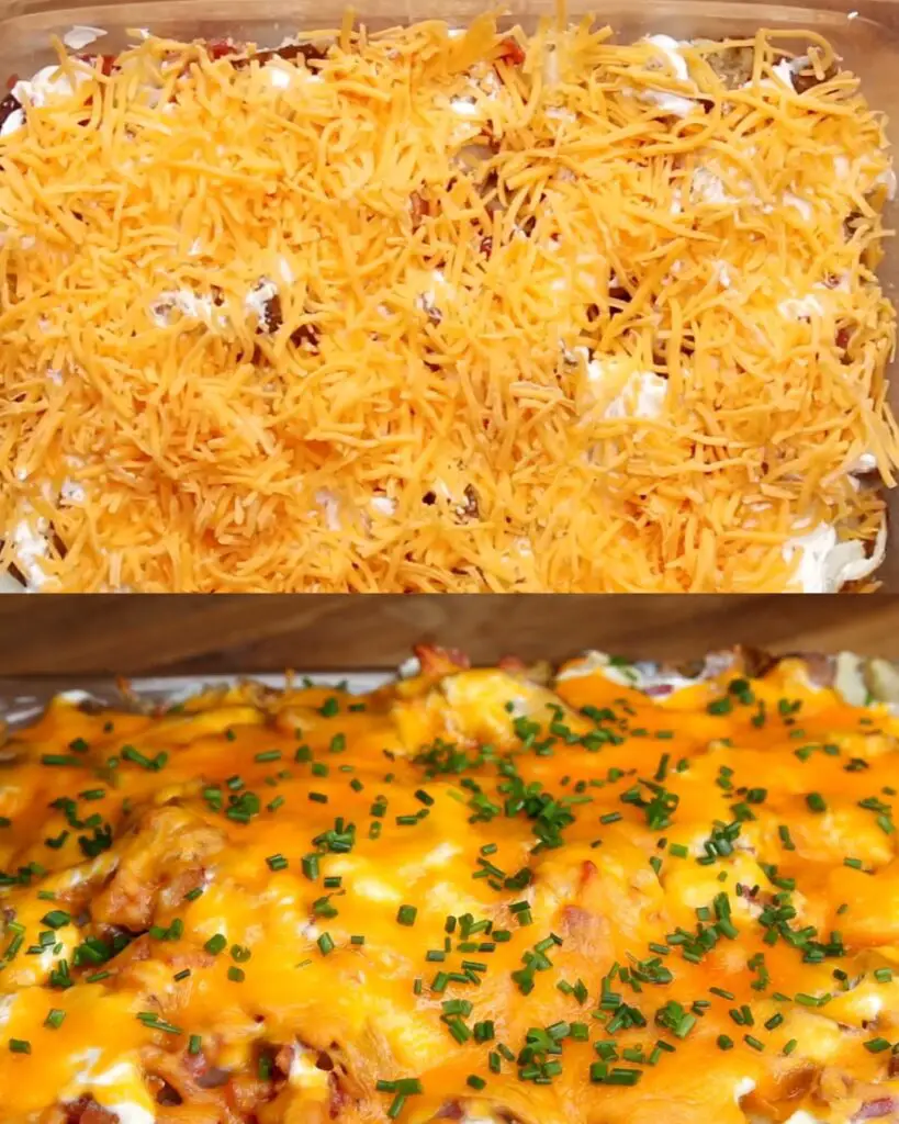 Cheesy Loaded Potato Casserole