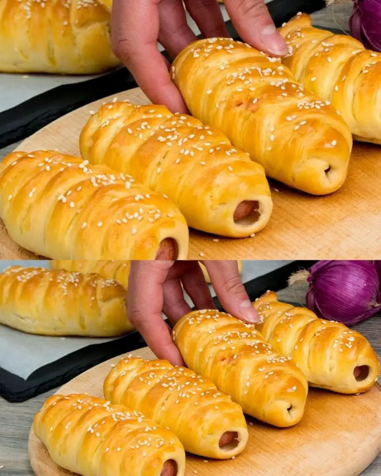 Homemade Crispy Pastries Wrapped in Dough