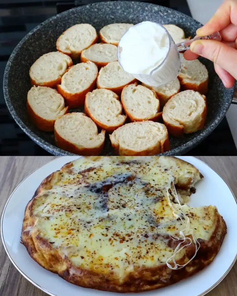 Savory French Toast Cheese Melt Recipe