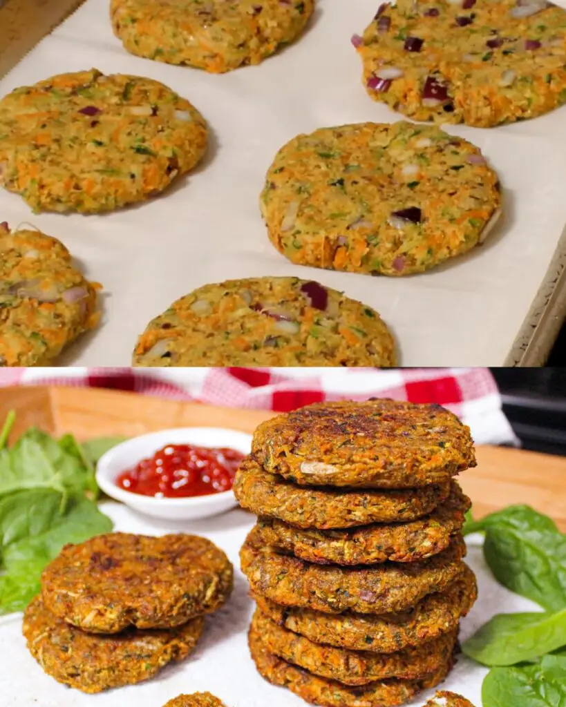 Baked Vegetable Patties Recipe (Vegan & Grain-free)