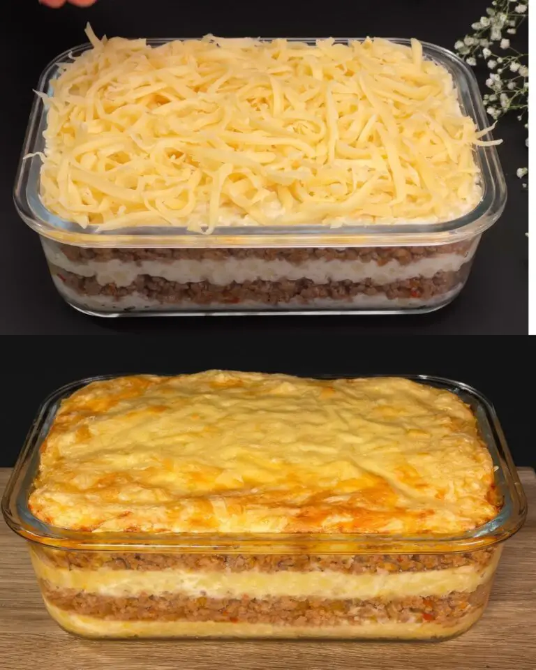 Baked Stellini Pasta with Cheesy Minced Pork: A Comforting Delight