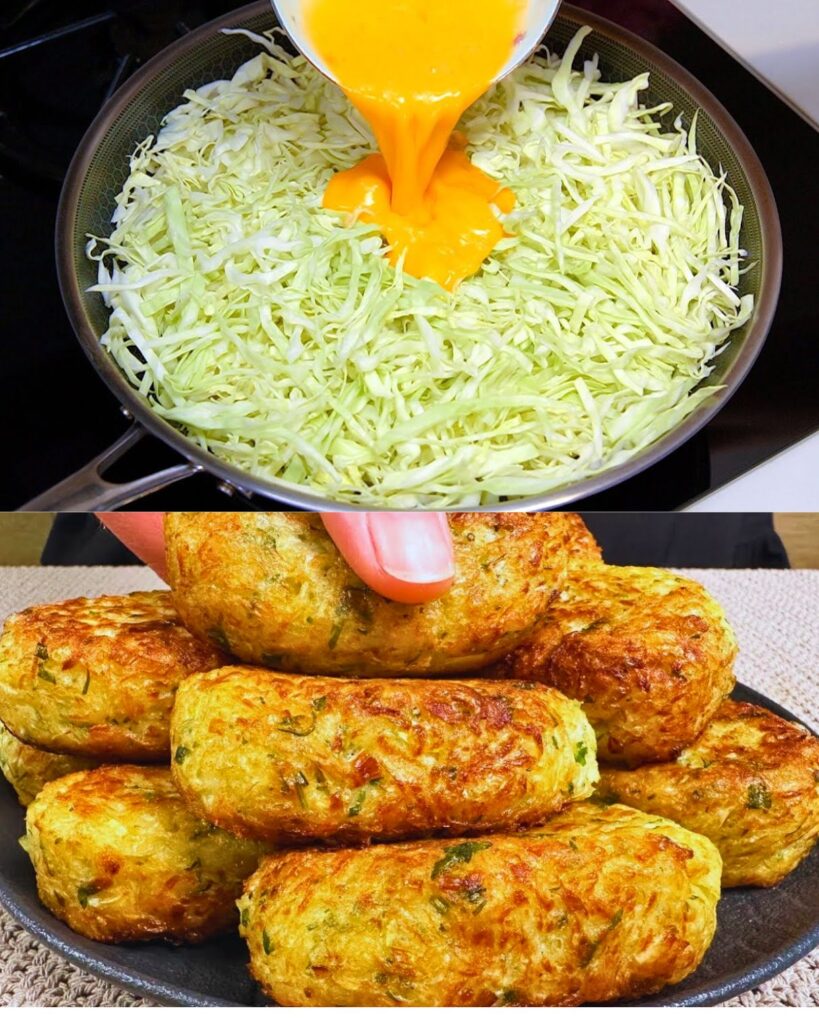 Cabbage And Egg Fritters Cabbage And Egg Fritters