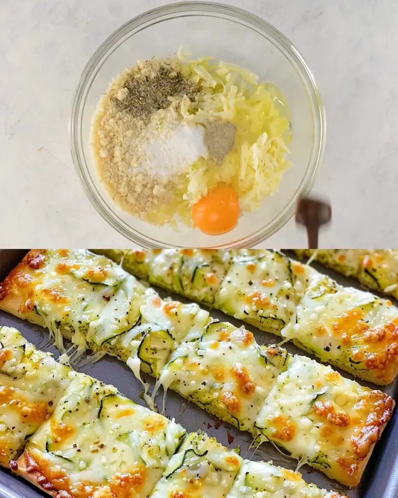 Ditch the Carbs, Not the Flavor: Cheesy Zucchini Breadsticks