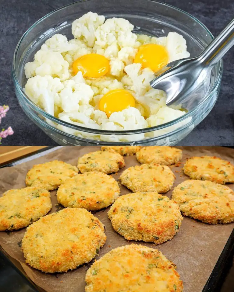 Grandma’s Secret Cauliflower Patties