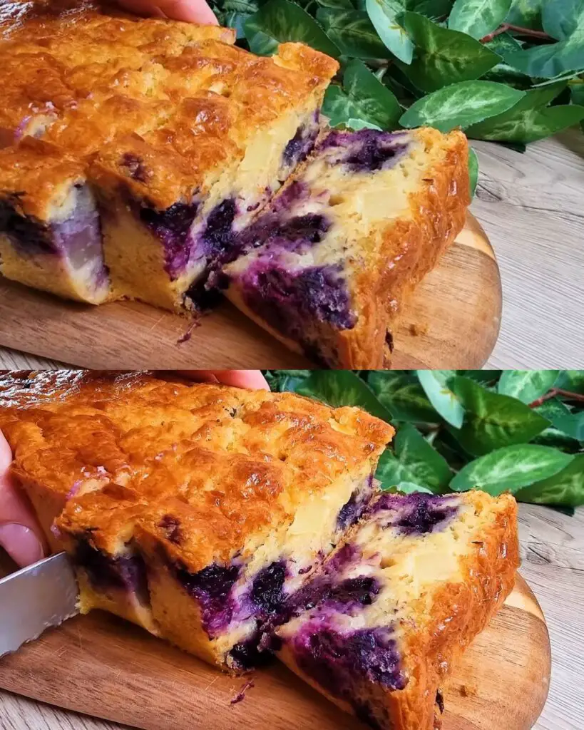 Oats, Apple, Yogurt and Blueberries! Delicious and Easy Diet Cake Recipe!