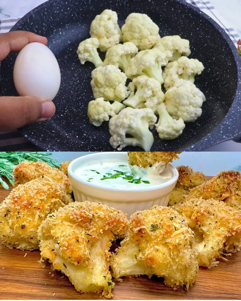 Baked Parmesan Cauliflower