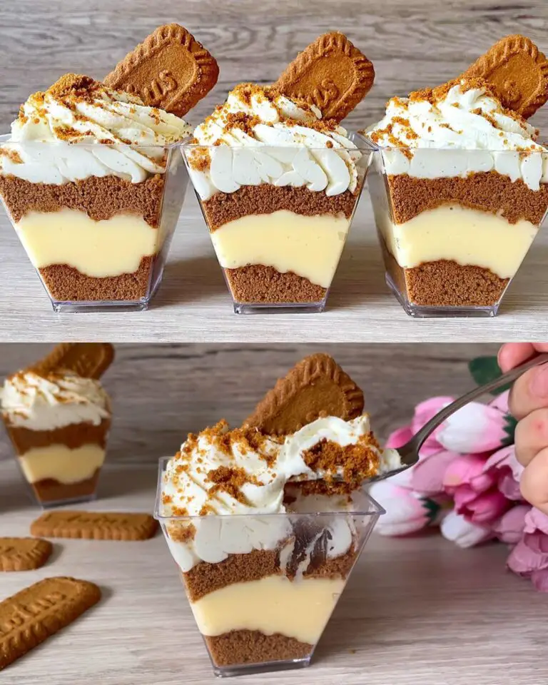 Lotus Biscoff Dessert Cups - NO BAKE, Easy, and Delicious!
