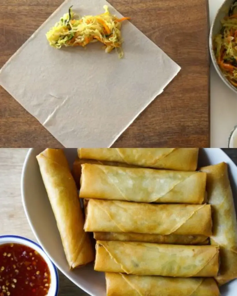 Crispy Vegetable Spring Rolls