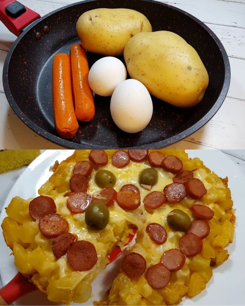 Cheesy Sausage and Potato Bake