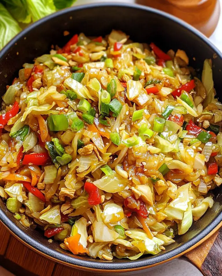 Hearty and Flavorful Cabbage Stir Fry