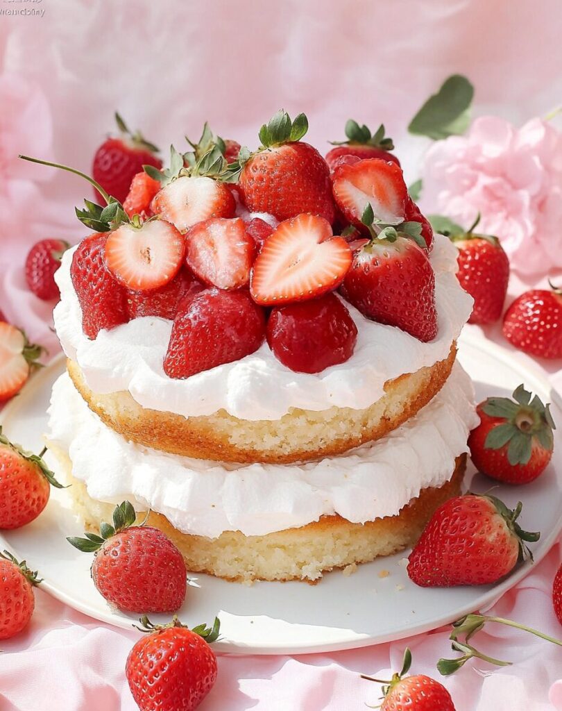 Irresistible Strawberry Shortcake Cake: A Deliciously Fresh Take on a ...