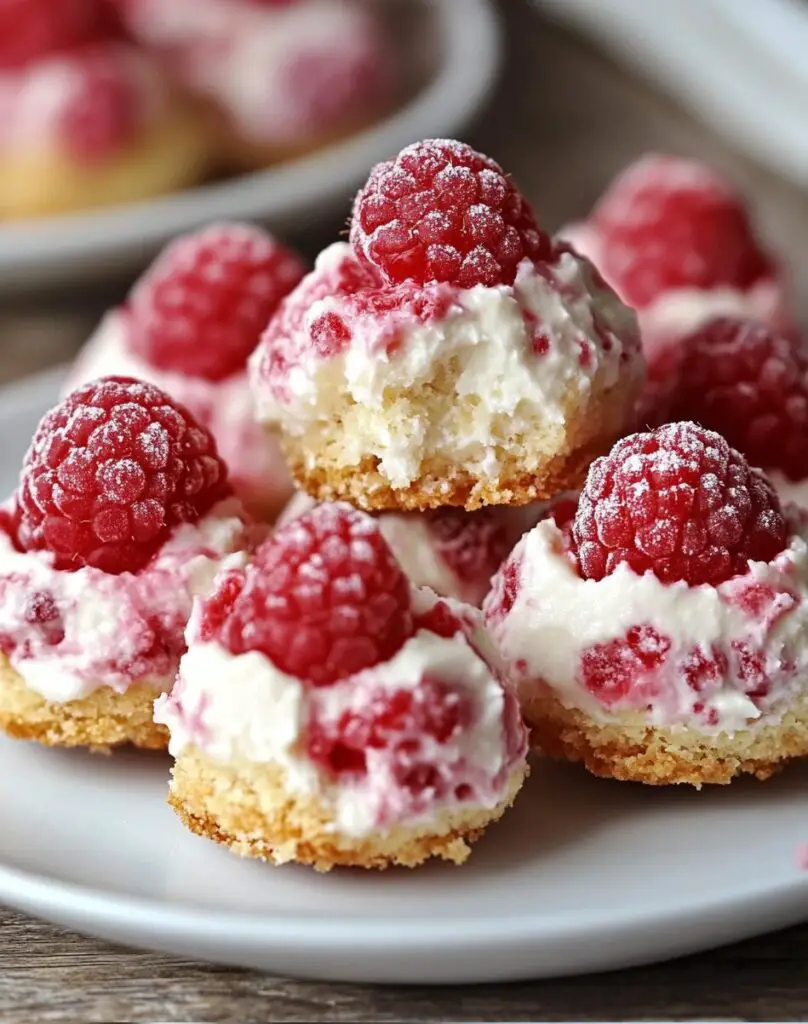 Delicious Raspberry Cream Cheese Bites Recipe