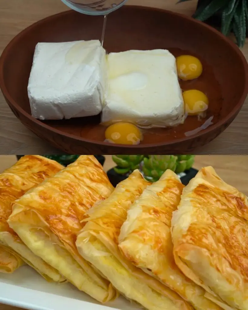 Creamy Cottage Cheese Fillo Tart