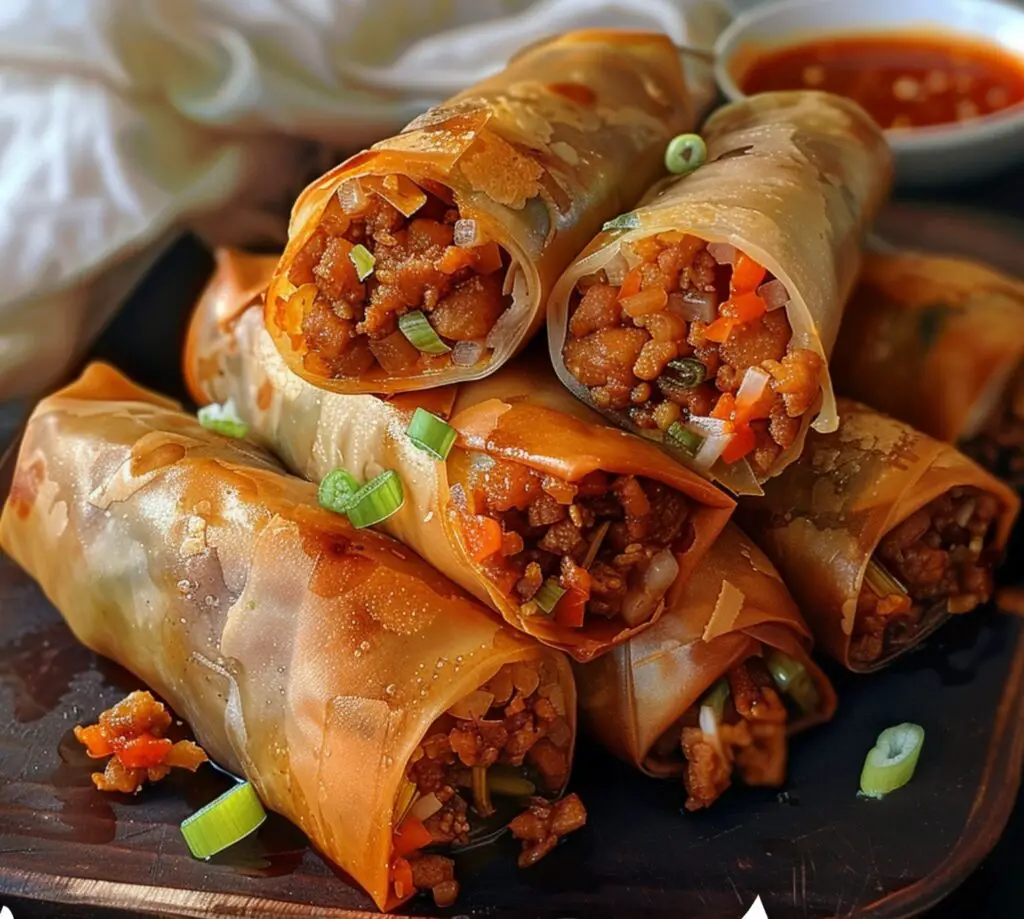 Crispy Pork Lumpia (Filipino Spring Rolls)