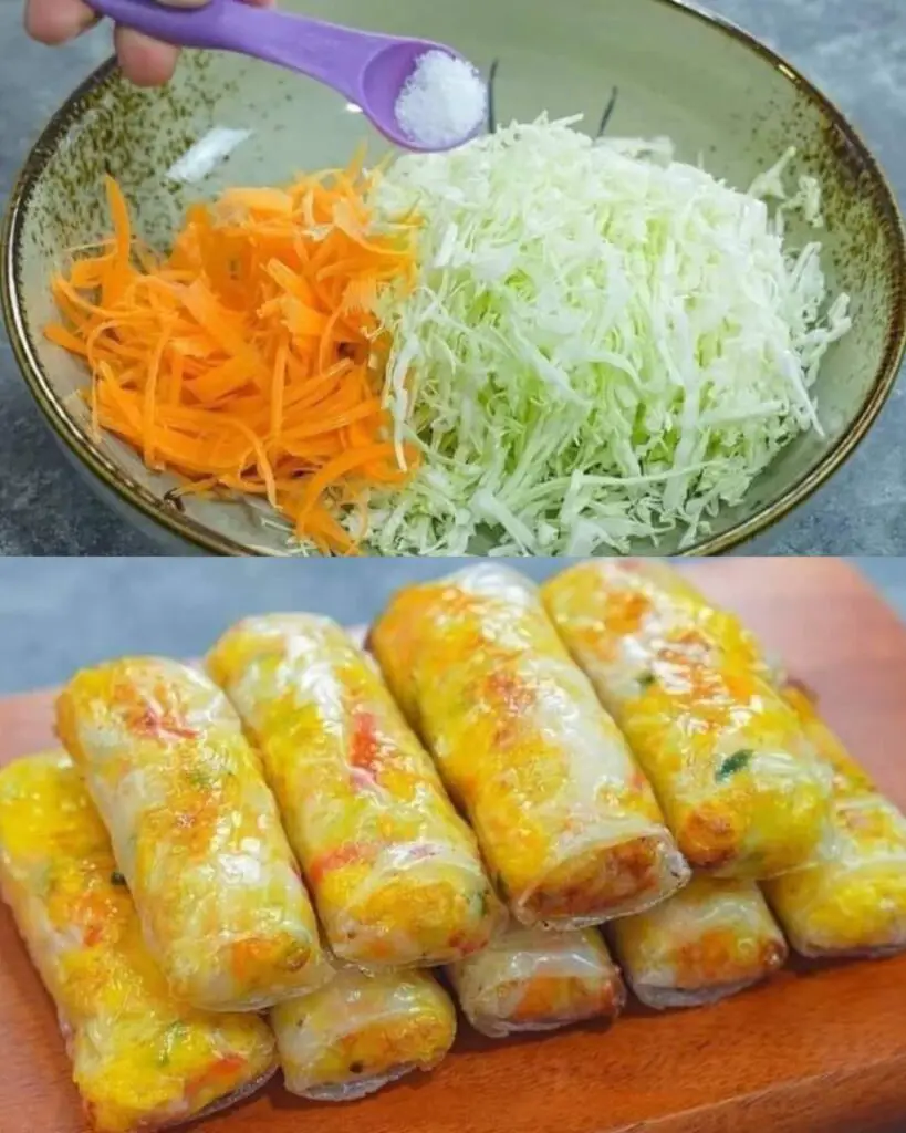 Crispy Baked Spring Rolls