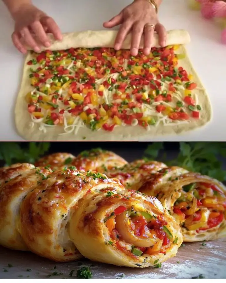 Veggie-Filled Flatbread Recipe