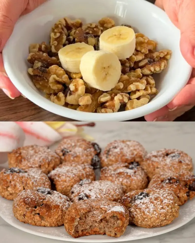 Healthy Oatmeal and Nut Patties