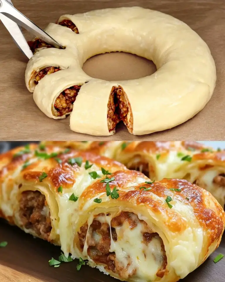 Ground Meat Puff Pastry Pockets