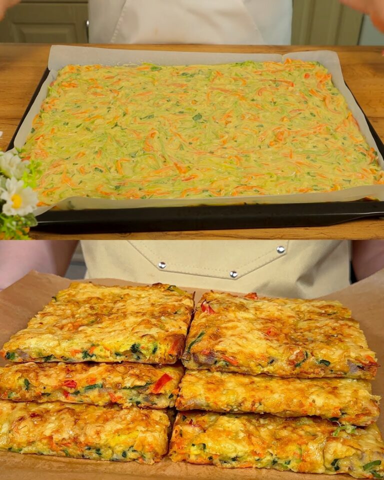 Cheesy Vegetable Slice