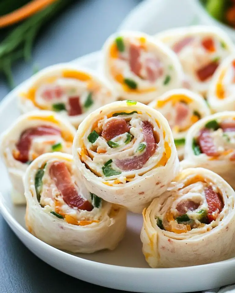 Turkey Bacon Ranch Pinwheels