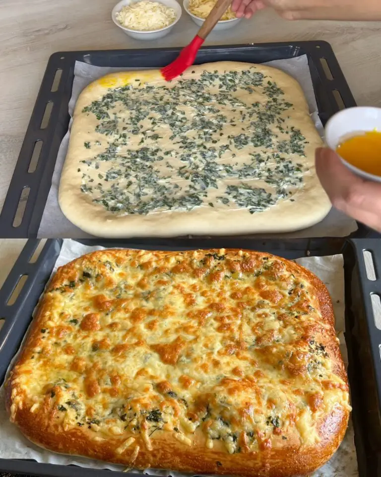 Cheesy Herb Bread – Soft, Flavorful & Irresistible