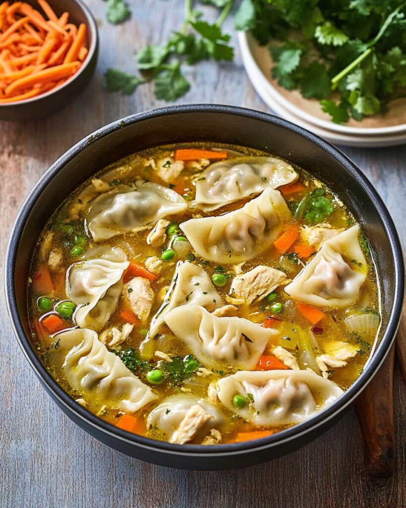 Asian Potsticker Soup