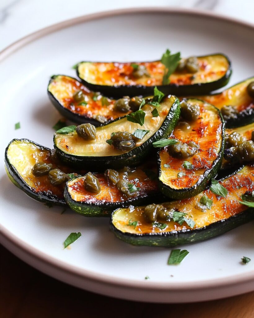 Thomas Keller's Crispy Capers Zucchini