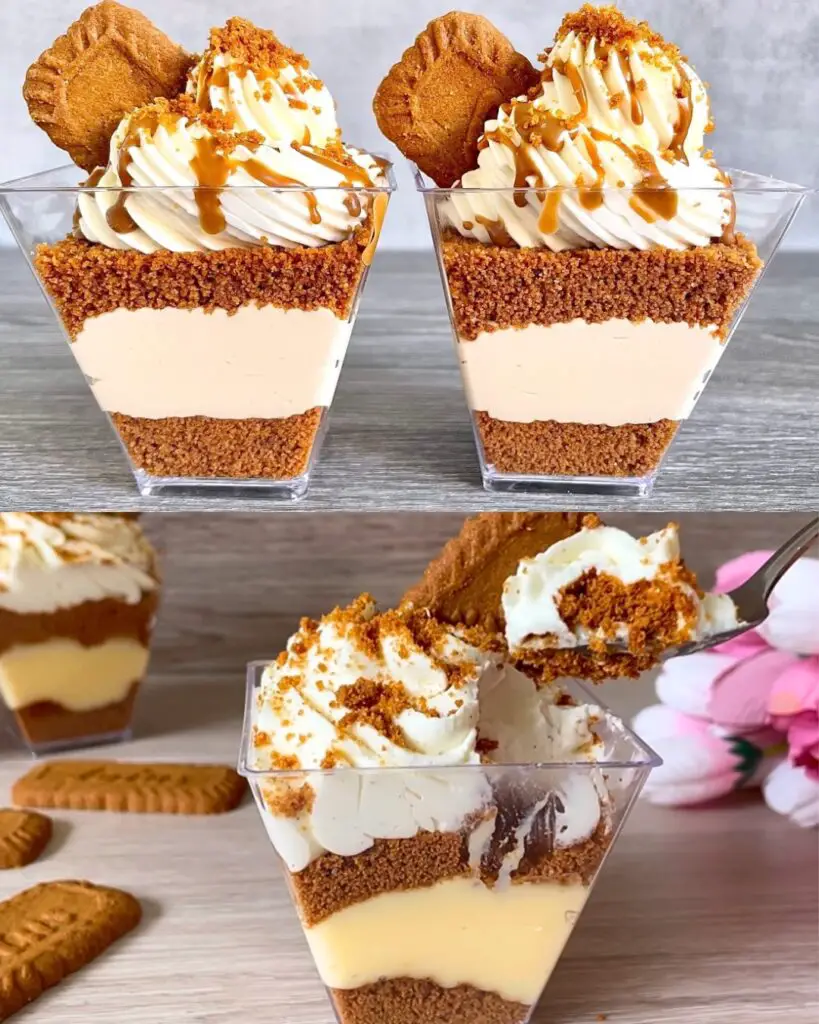 Creamy Lotus Biscoff Dessert Cups