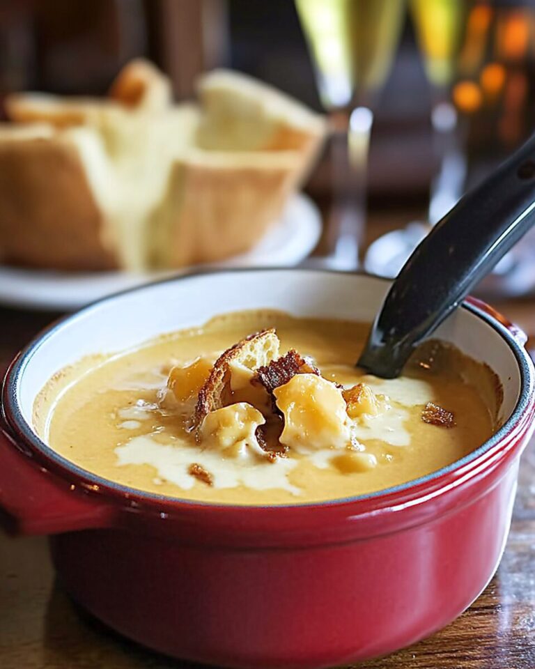 Guinness Cheddar Beer Cheese Soup