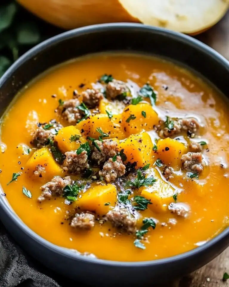 Italian Sausage Butternut Squash Soup