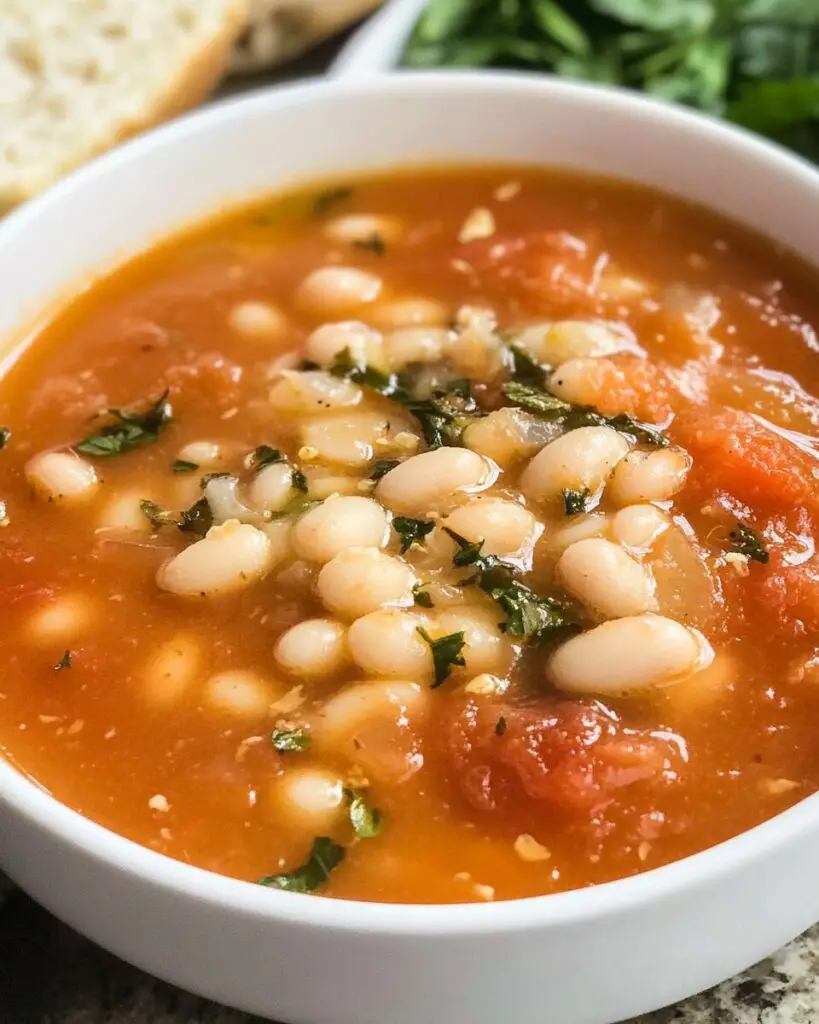 Tomato White Bean Soup