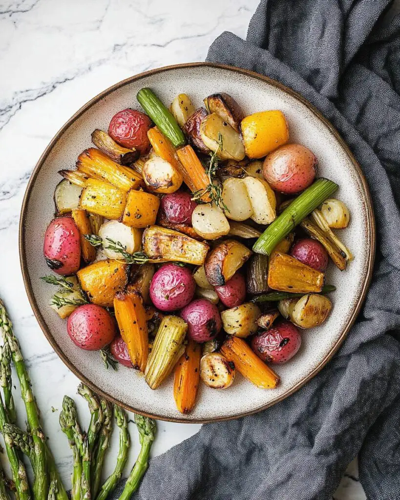 Roasted Spring Vegetables Recipe