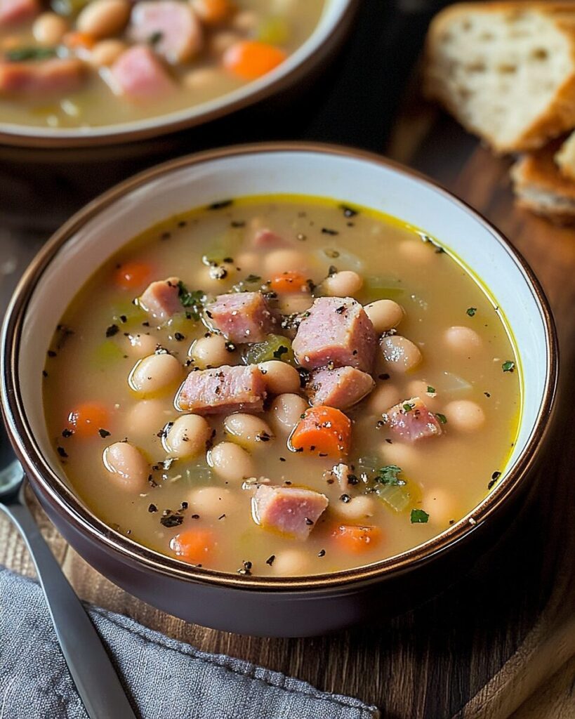 Old Fashioned Ham And Bean Soup