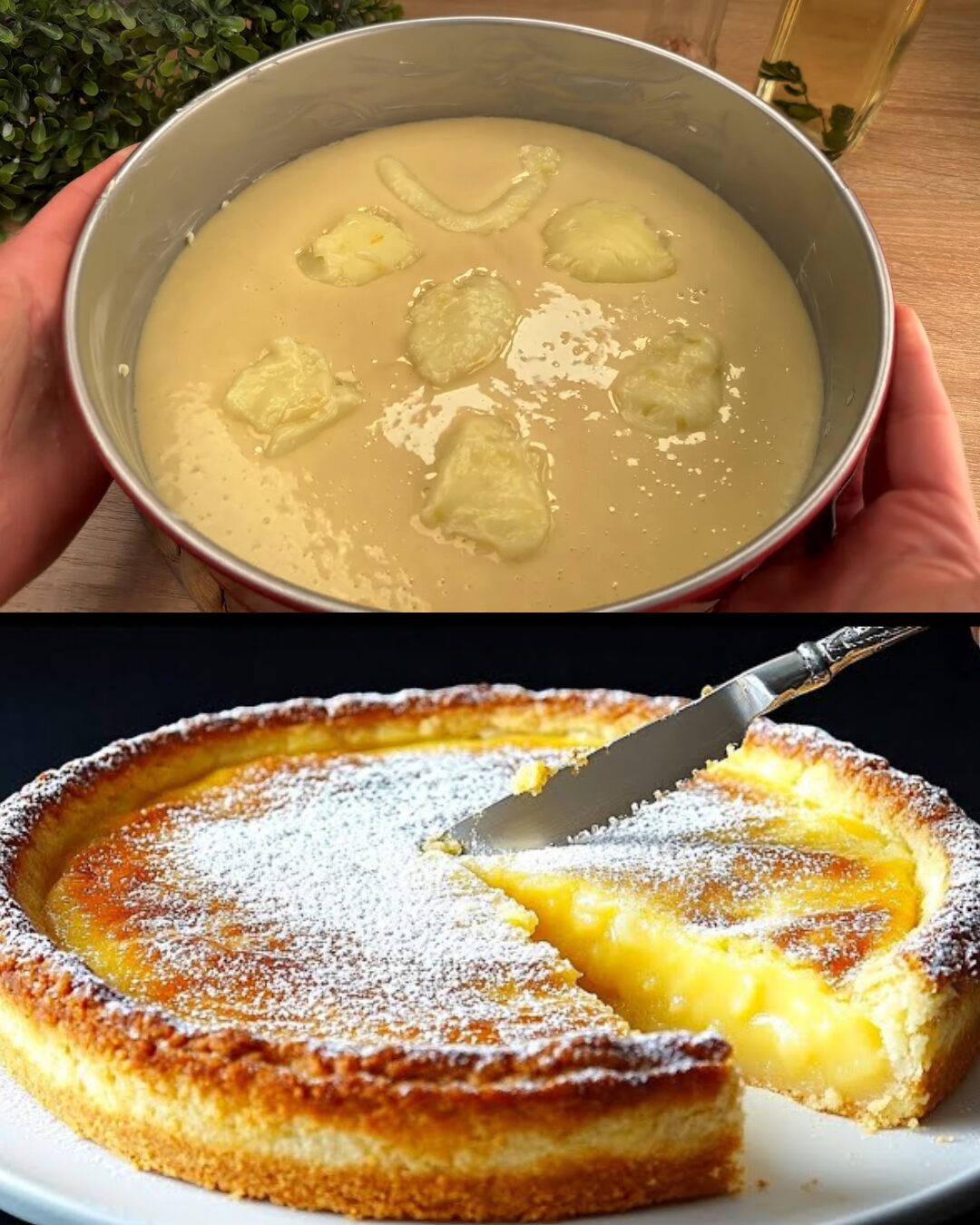 Lemon Sponge Cake with Creamy Lemon Filling