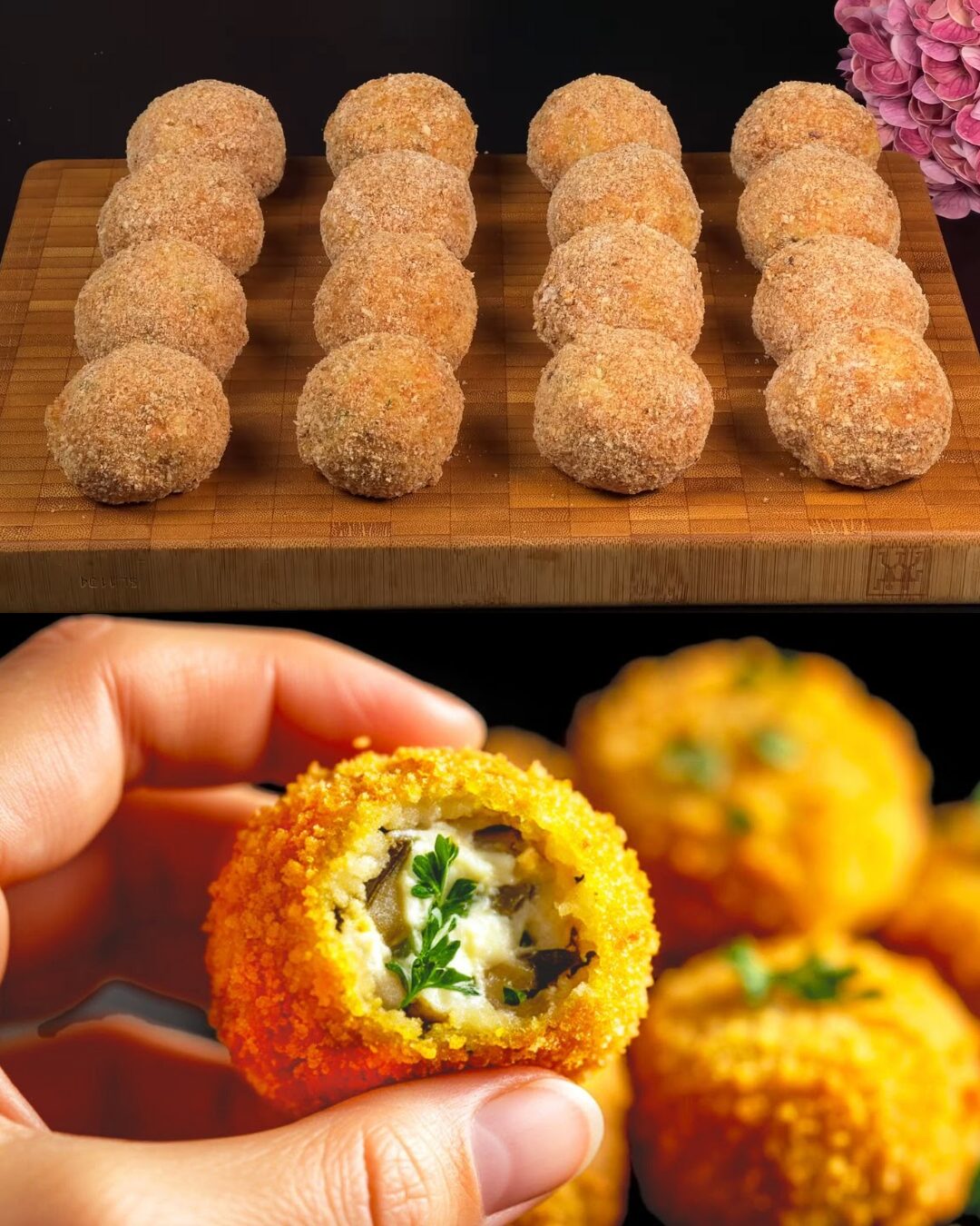 Creamy Vegetable Rice Bake with Eggplant