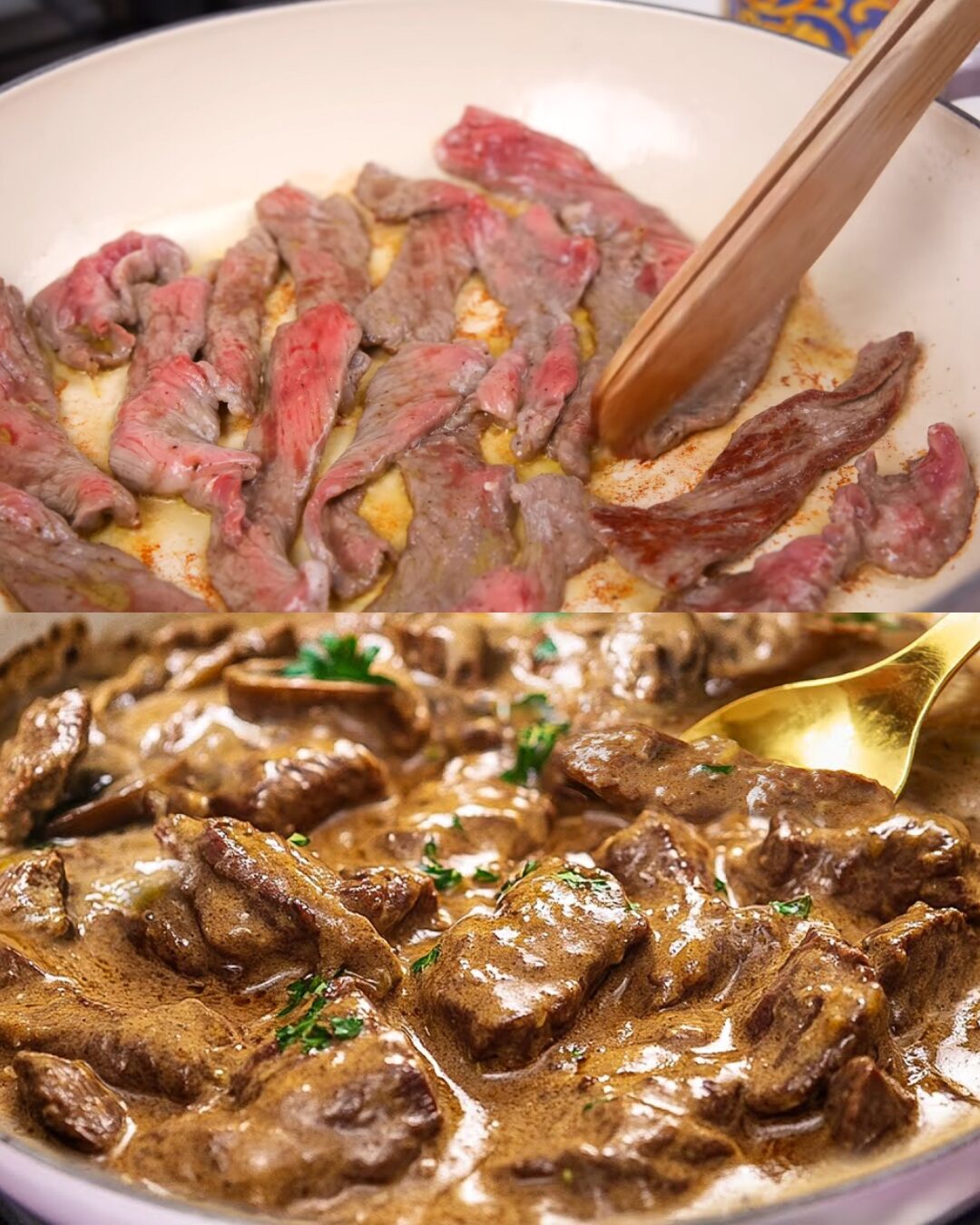 Beef Stroganoff